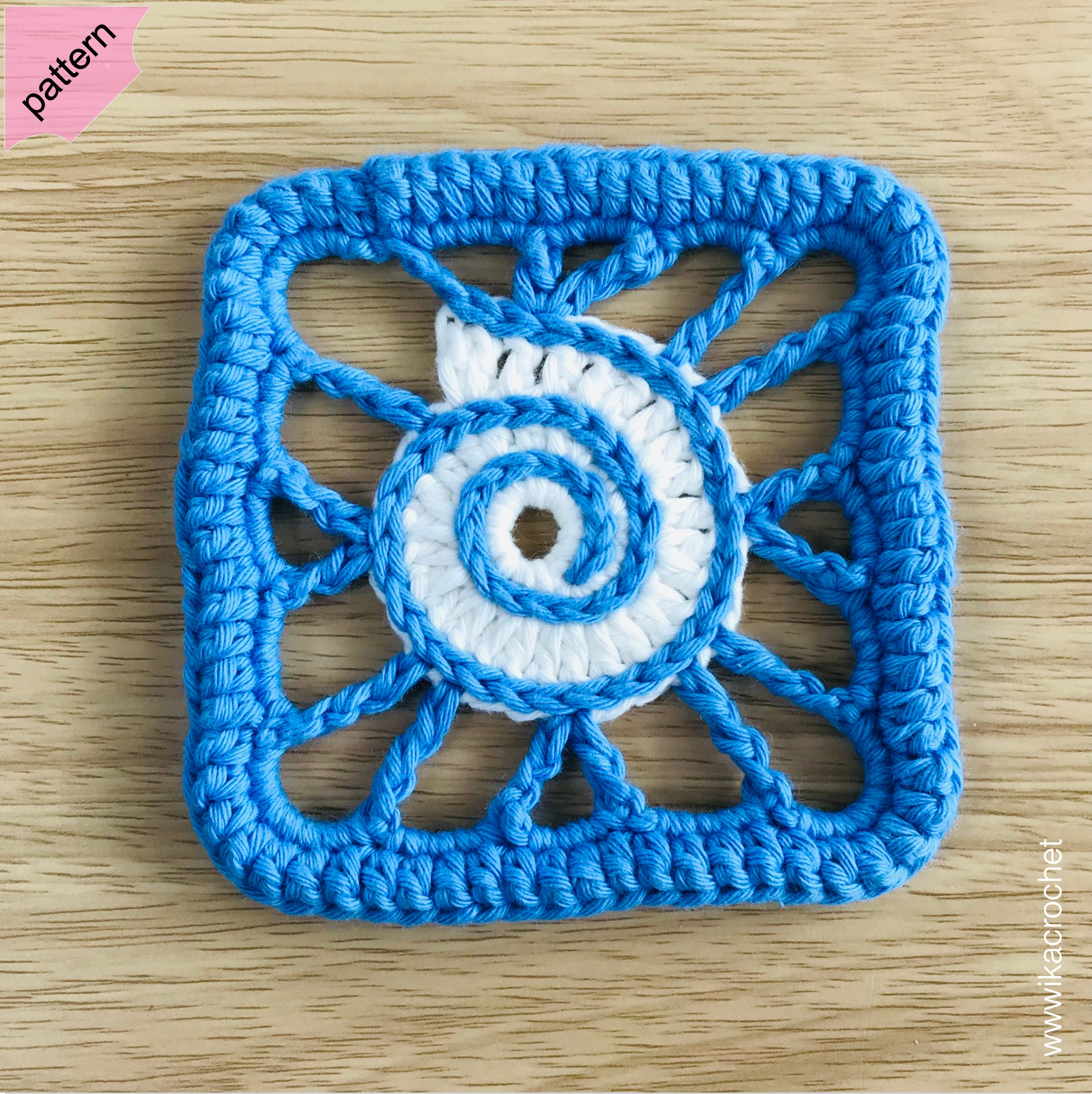 Shellsip Coaster Crochet Pattern - Etsy
