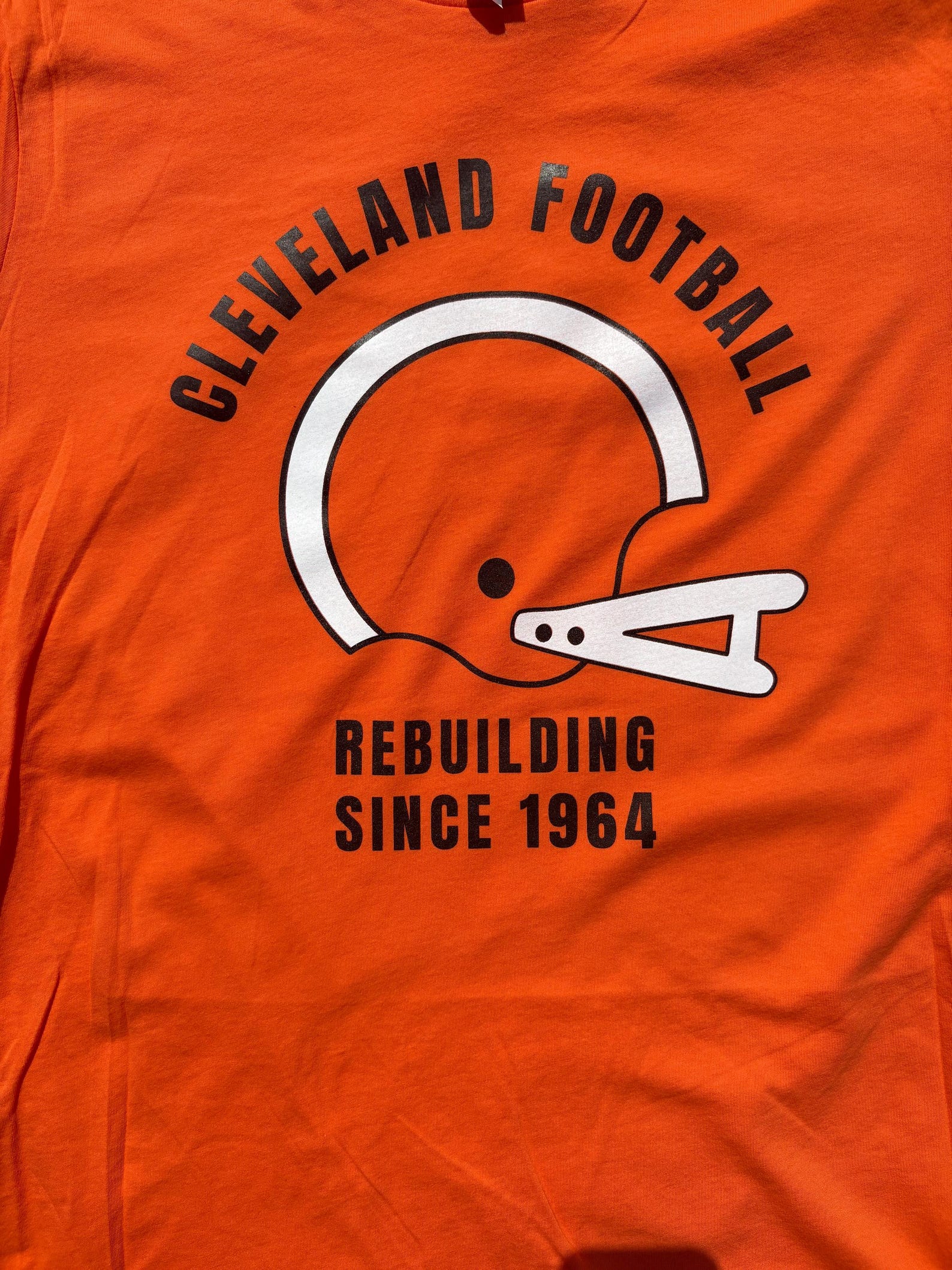 Cleveland Football Rebuilding Since 1964 Funny Football Screen Printed ...