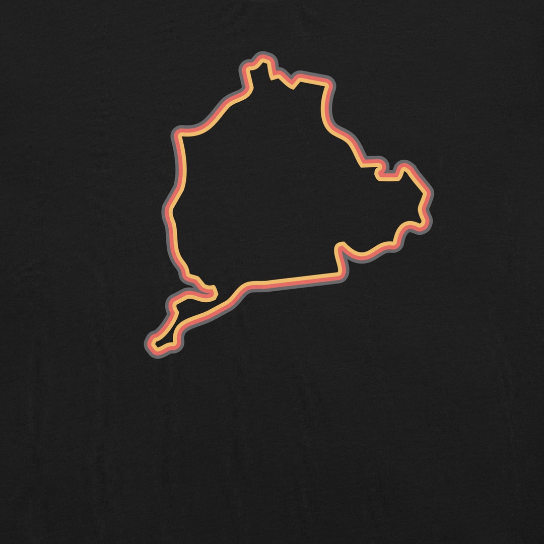 Nürburgring Nordschleife Track Iracing Unisex T-shirt - Etsy