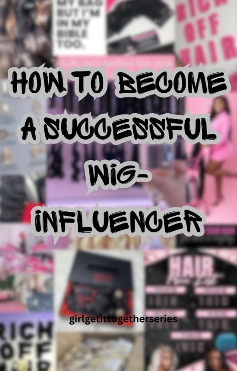 How to Become a Wig Influencer - Etsy