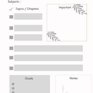Daily Student Planner Bundle - Etsy
