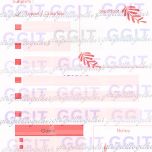 Daily Student Planner Bundle - Etsy