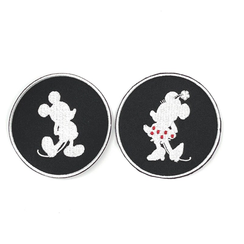 Mickey Minnie Patches Etsy
