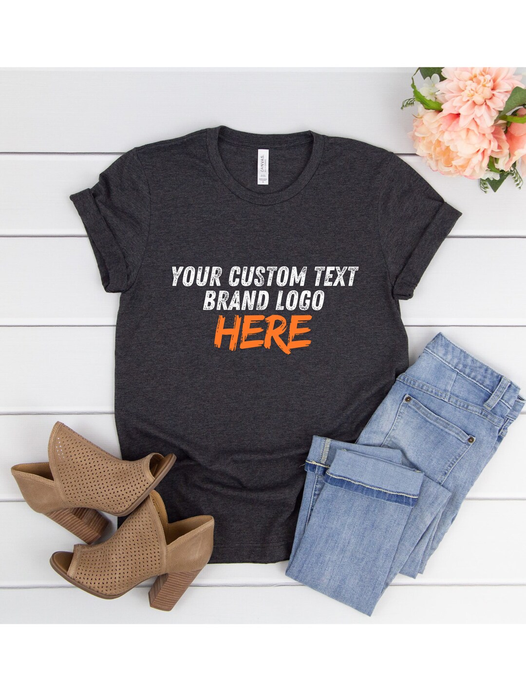 Custom T-shirt, Custom Logo Company T-shirt, Personalized T-shirt ...