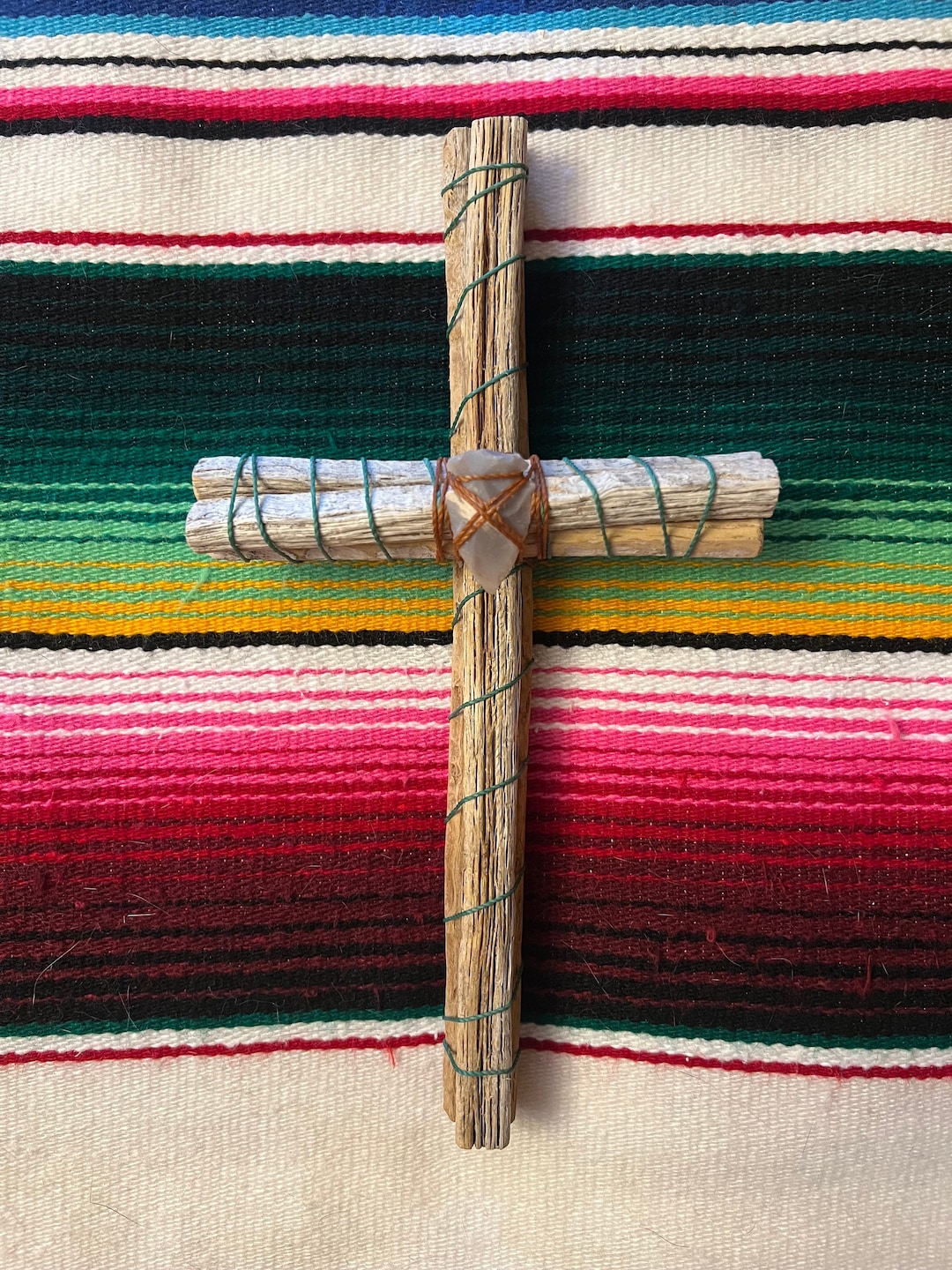 Saguaro Cactus Rib Cross With Arrowhead Pendant - Etsy