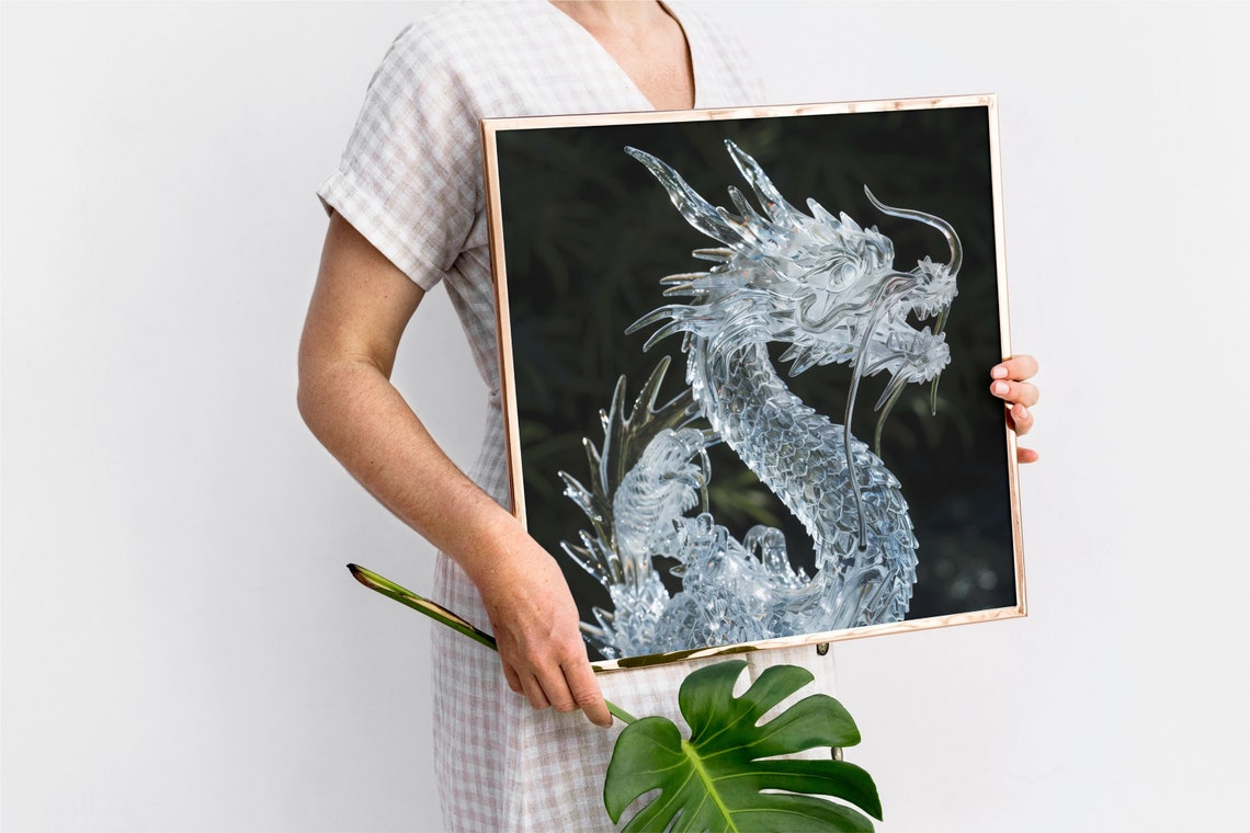 Glass Dragon - Etsy