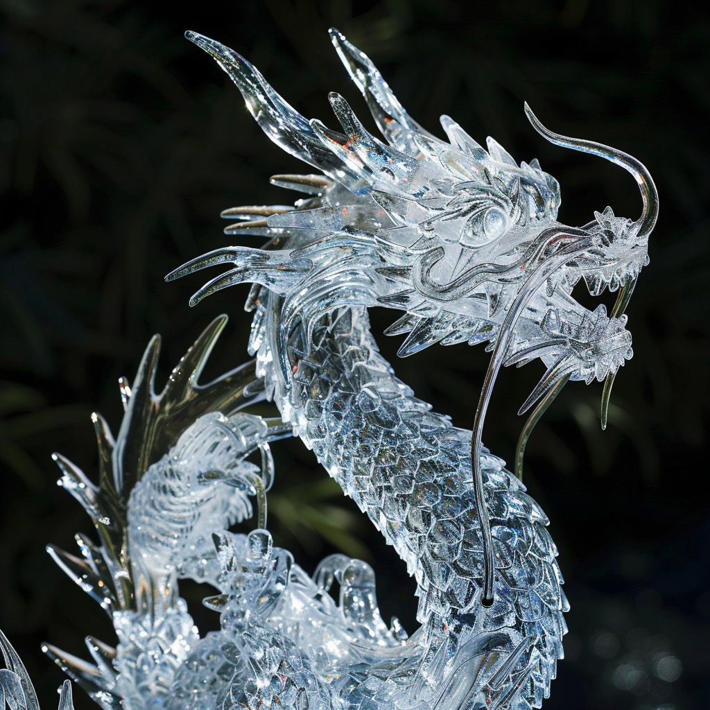 Glass Dragon - Etsy