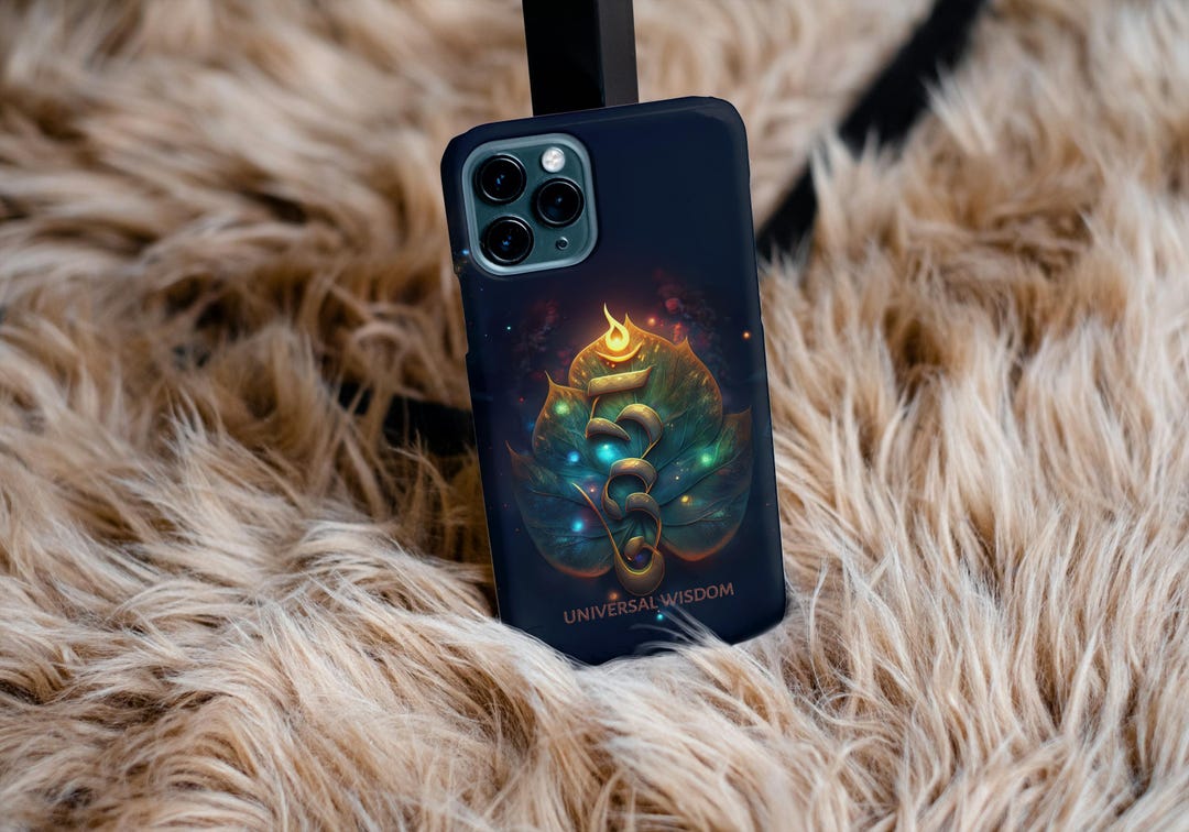Universal Wisdom Phone Case, Spiritual Phone Cover, Protective Case ...