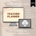 Teacher Digital Planner 2024/25 Planner, Digital Teacher Planner, iPad ...