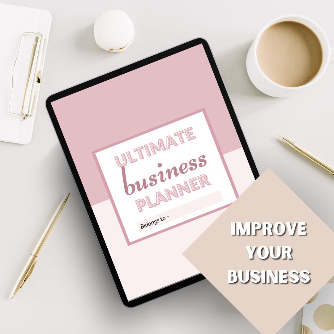 Business Planner Toolkit | Digital Downloads | Printable Planner ...