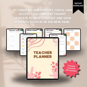 Teacher Digital Planner 2024/25 Planner, Digital Teacher Planner, iPad ...