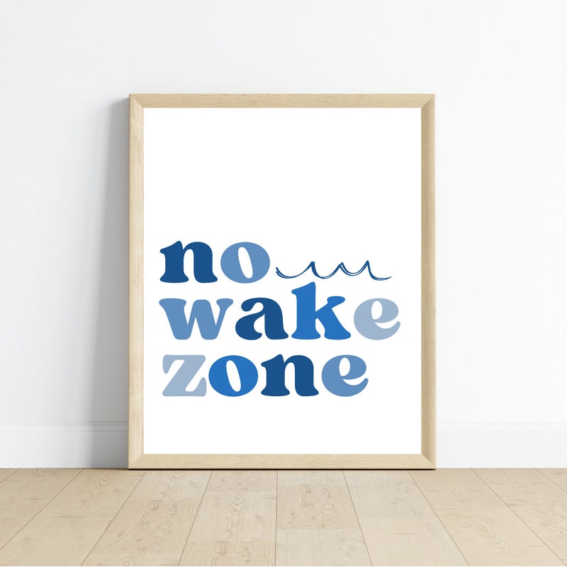 No Wake Zone - Etsy