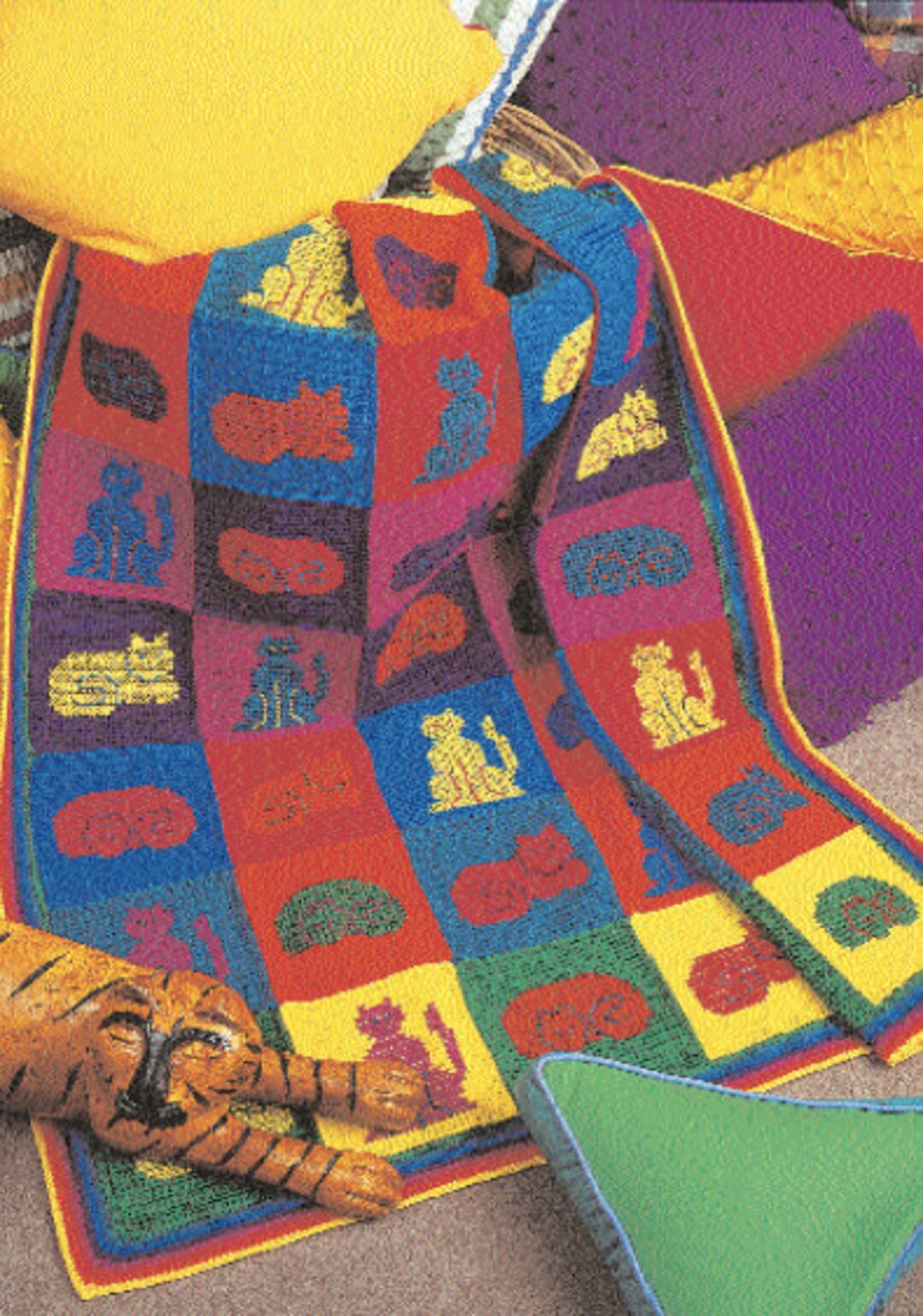 Cat Cross Stitch Afghan Pattern - Etsy