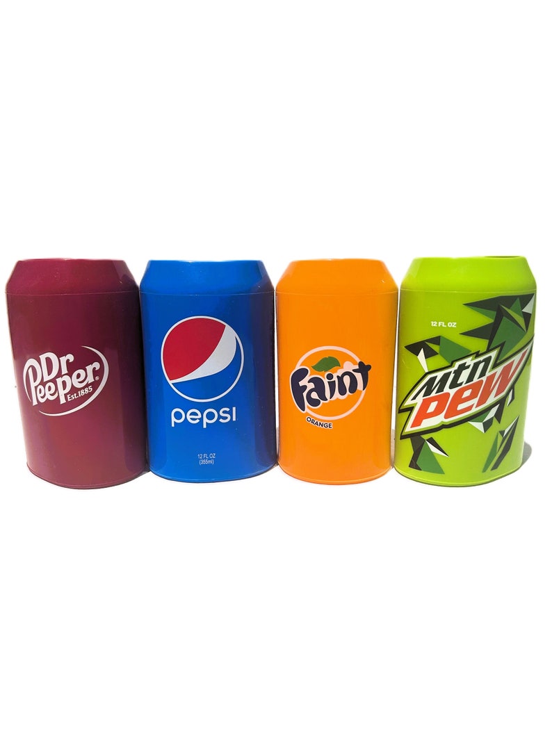 Beer Can Koozie Silicone, Soda Can Disguise, Funny Beer Cooler, Stealth ...