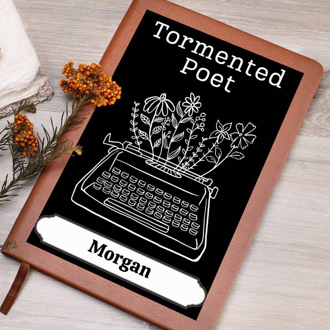 Love and Poetry Journal for Music Lover Notebook for Writer Birthday ...