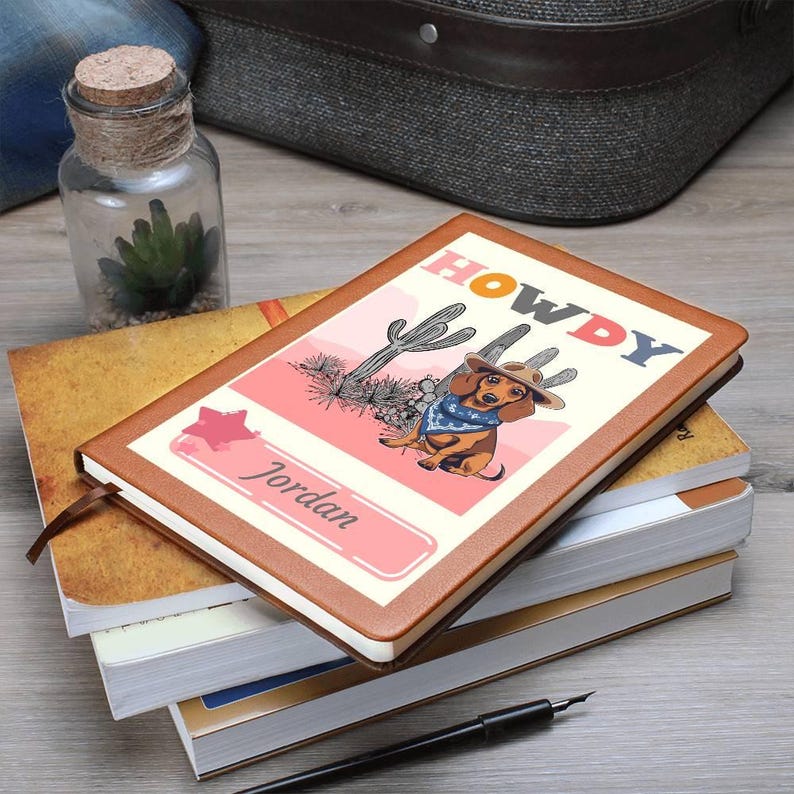 Dachshund Dog Journal,personalized Notebooks for Dog Mom Dad,sausage ...