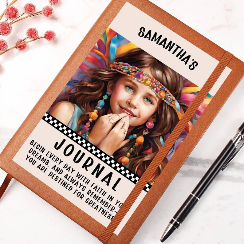 Teenage Girl Personalized Diary Journal, Niece Gift From Aunt, Custom ...