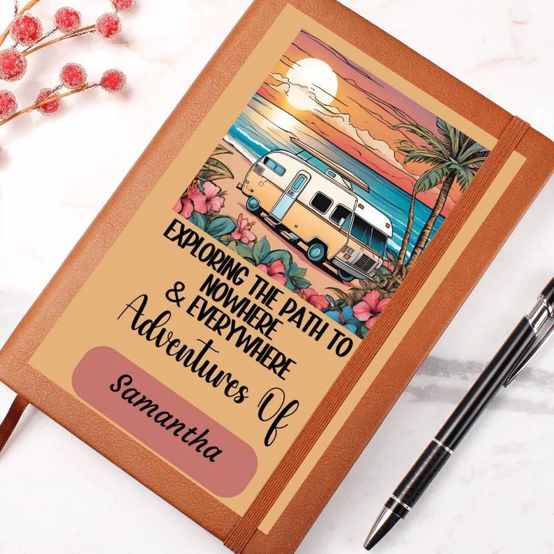 Personalized Travel Journal , Custom Adventure Journal , Custom Gift ...