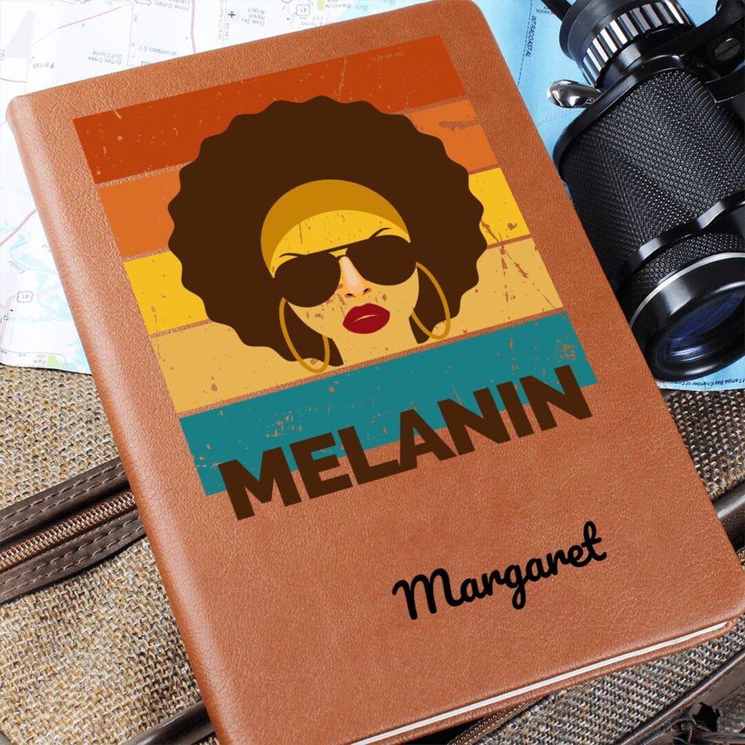 Positive Affirmation,affirmation Journal,afro Girl,black Woman, Black ...