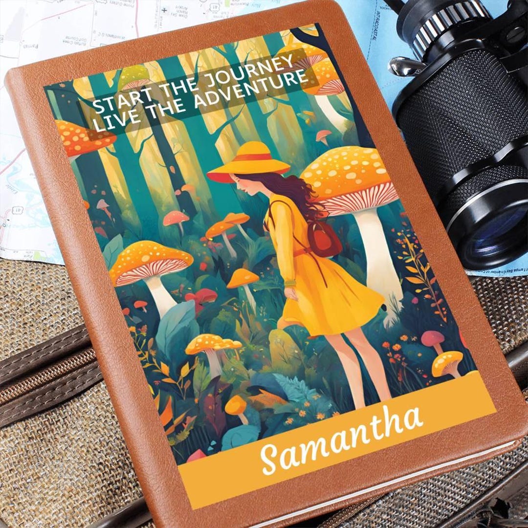 Mushroom Travel Journal,adventures Journal,memories Journal,vacation ...