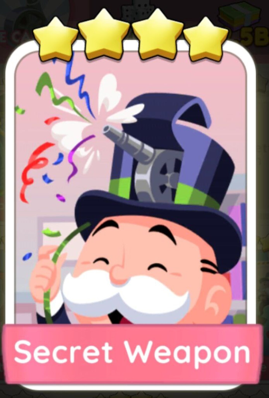 MONOPOLY GO 4 STICKER Secret Weapon - Etsy