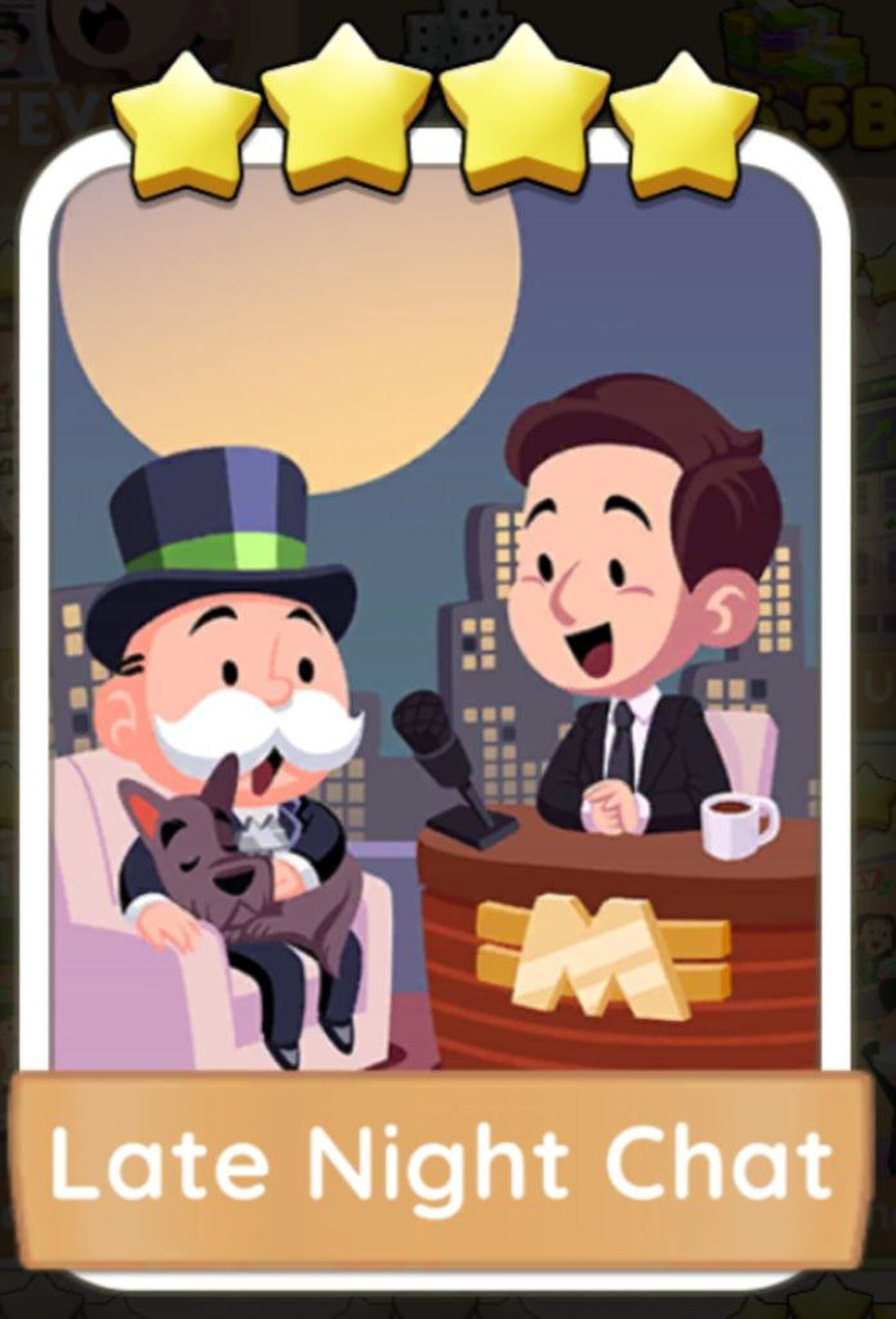 MONOPOLY GO 4 STICKER Late Night Chat - Etsy