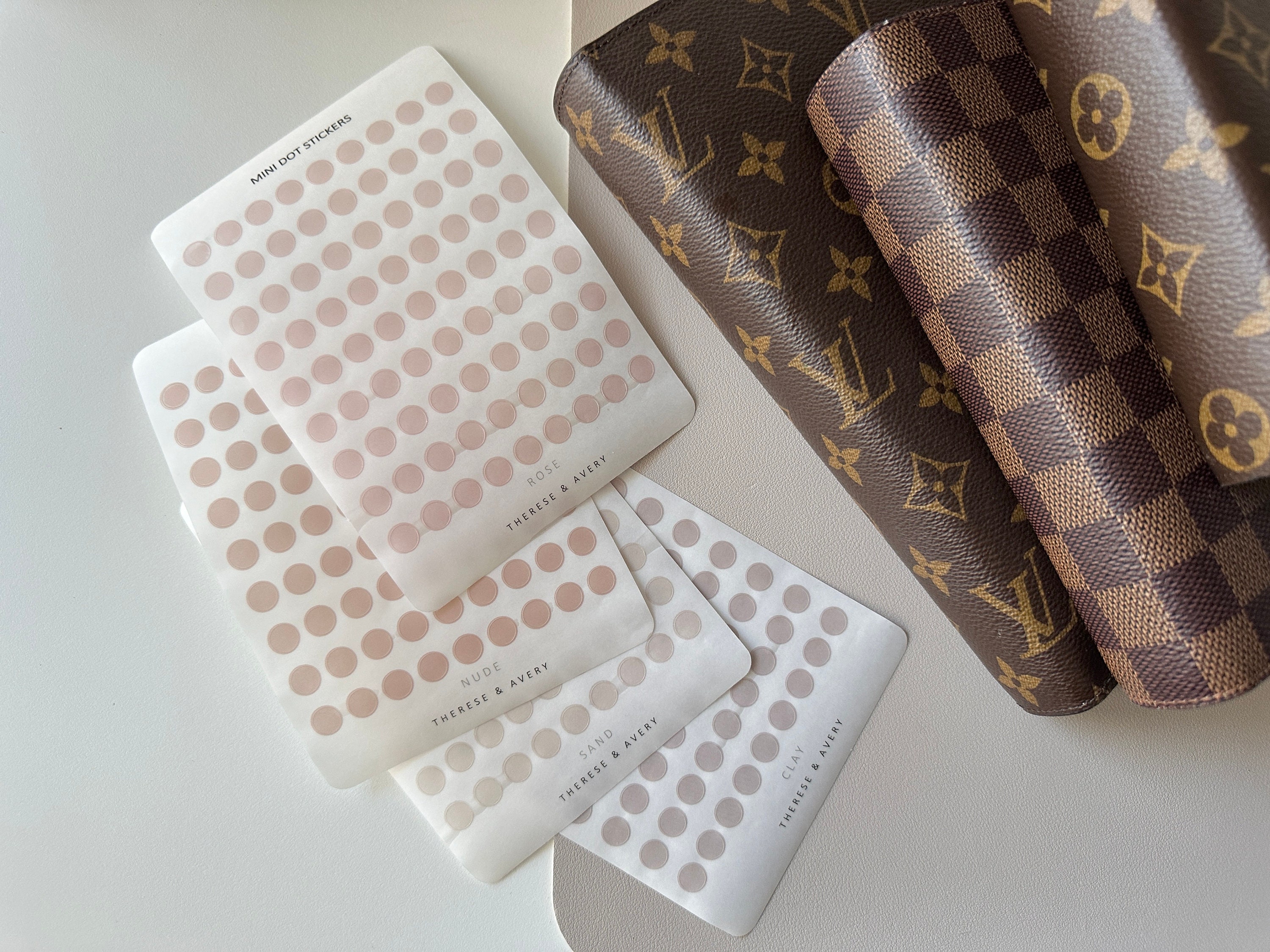 Transparent Dot Sticker Sheets, Round, Circle, Functional, Bullet ...