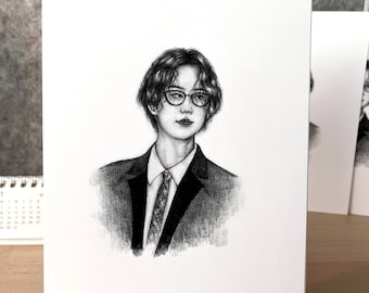 Stray Kids Han Jisung Art, Han Definition, SKZ Han Bio Poster, Digital ...