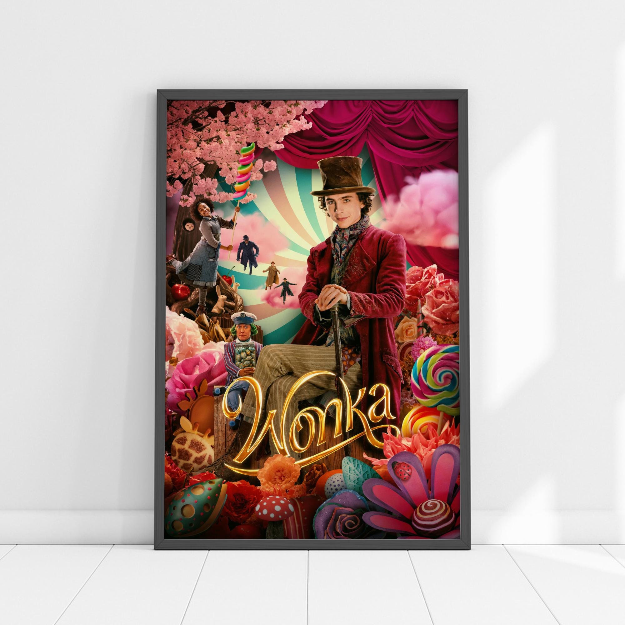 Wonka (2023) Movie Poster for Wall Art sold by Tang Clean | SKU ...