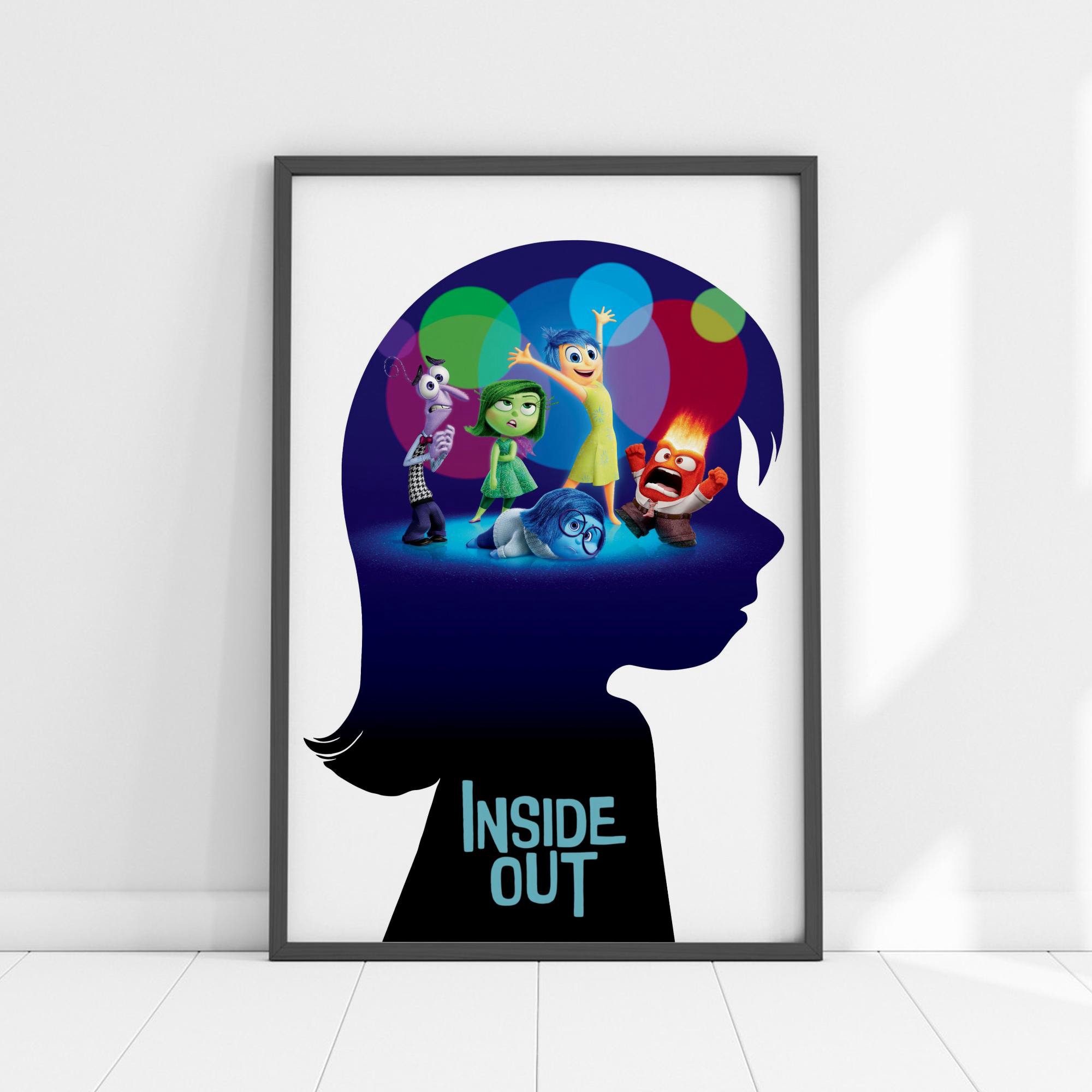 Inside Out (2015) Movie Poster for Wall Art sold by Ian Salisbury | SKU ...