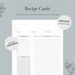 Printable Recipe Cards With BONUS Shopping List and Meal Planner ...