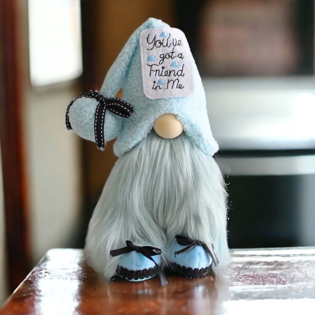 Bright Blue Gnome, Friend Gnome, Relationship Gnome, Cute Gnome, Gnome ...