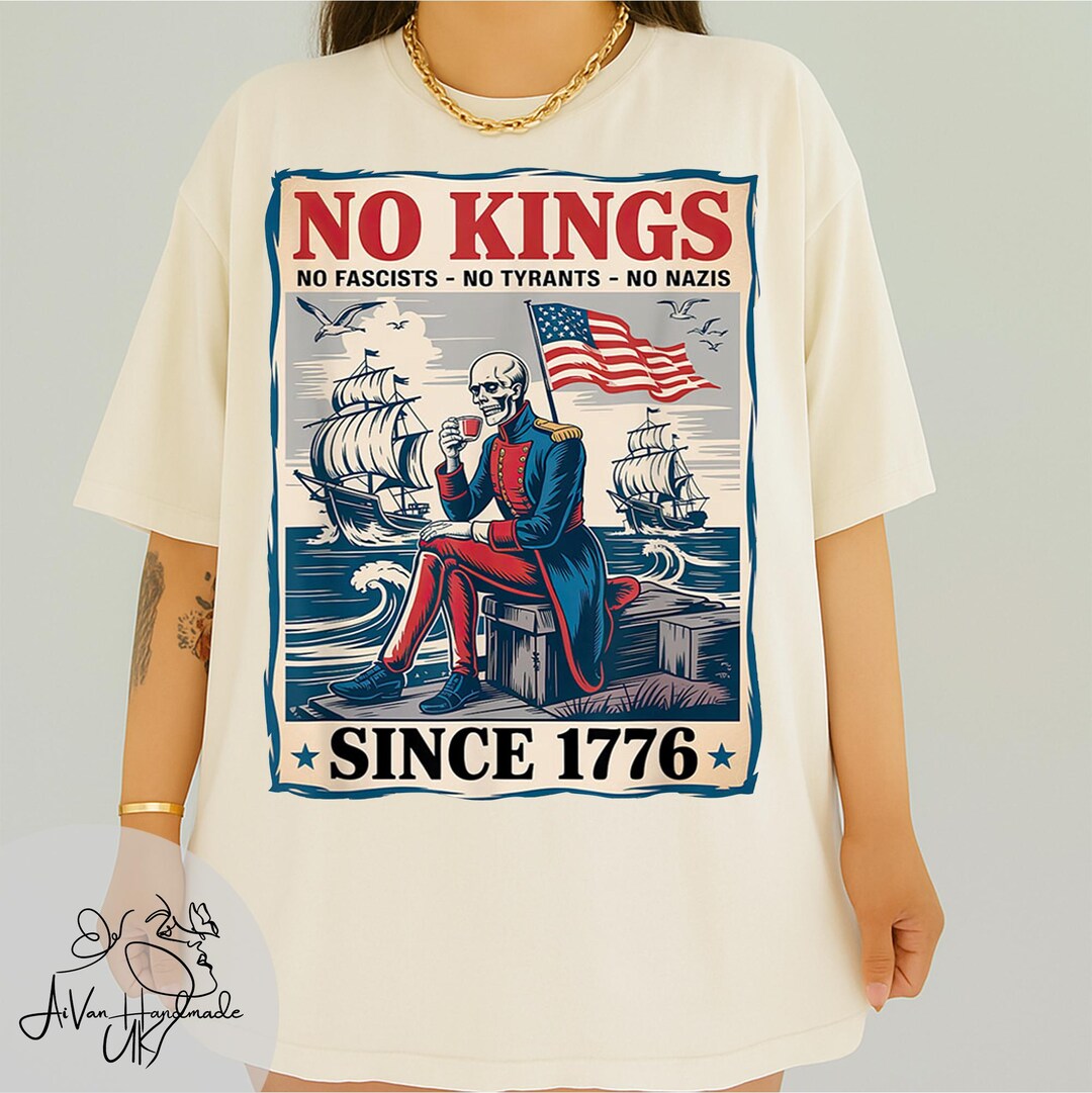 No Kings Since 1776 PNG, Patriotic Skull Political Sublimation File ...