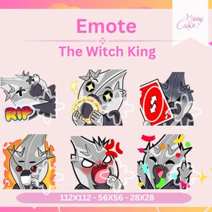 Cute the Witch King From Lord of the Rings Emote for Streaming: Twitch ...
