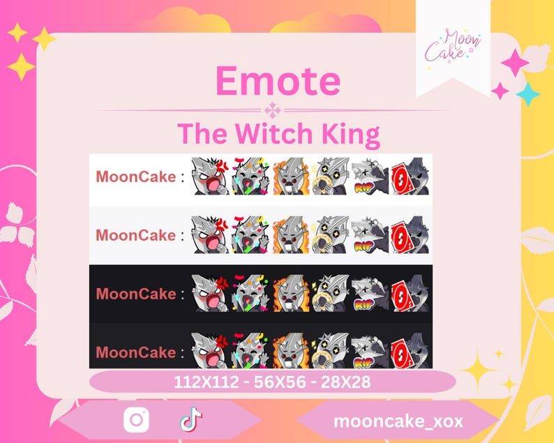 Cute the Witch King From Lord of the Rings Emote for Streaming: Twitch ...