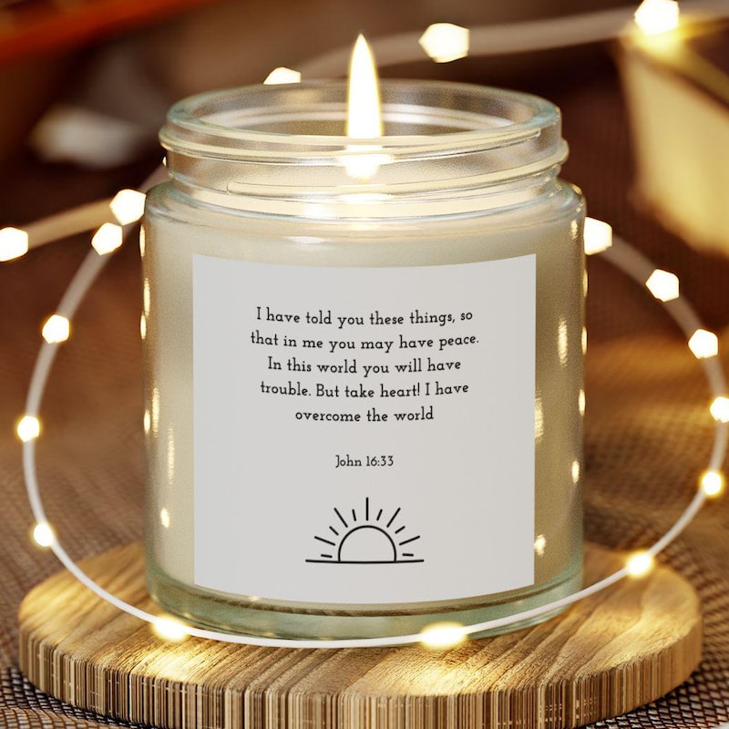 Bible Verse Candles - Etsy