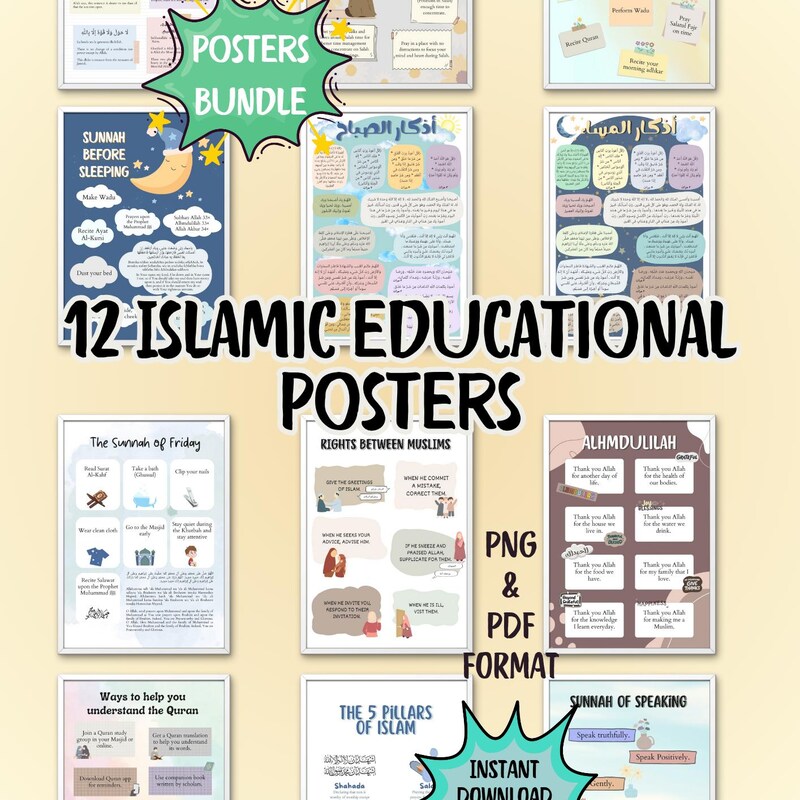 Islamic Poster - Etsy