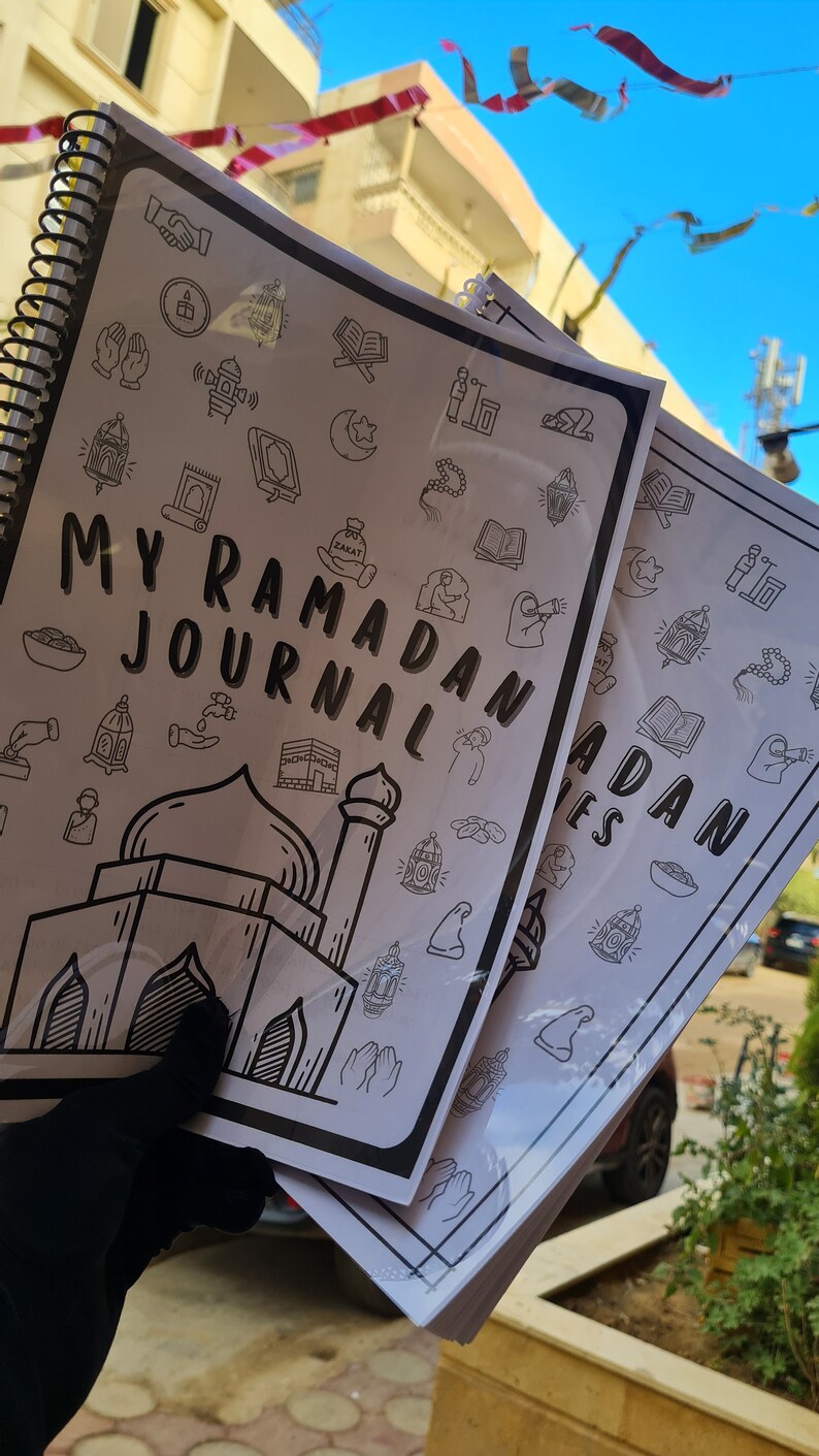 Ramadan Journal for Kids | Kids Ramadan Planner | Kids Activity Book ...