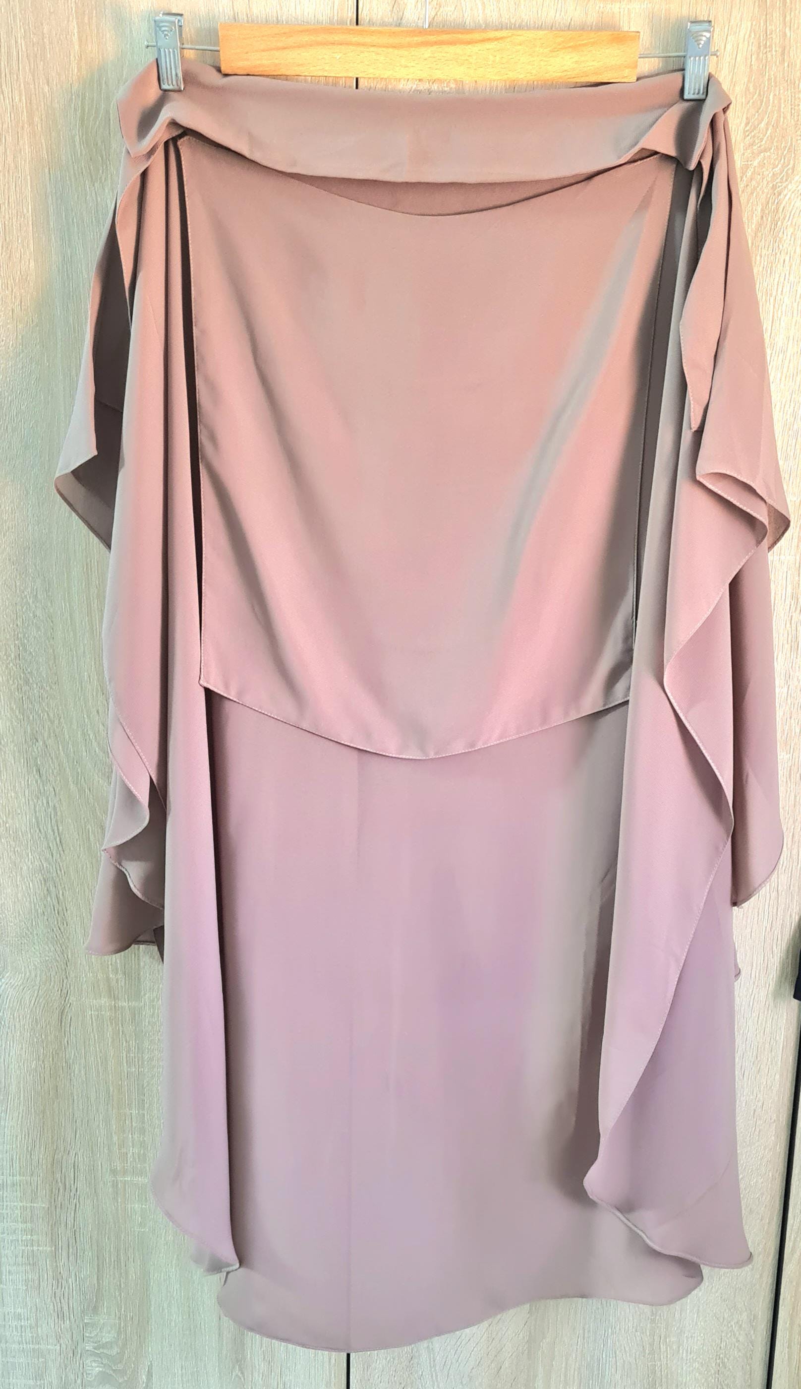 Royal Three Layers Niqab, Two Layers on the Back With Elastic and a ...