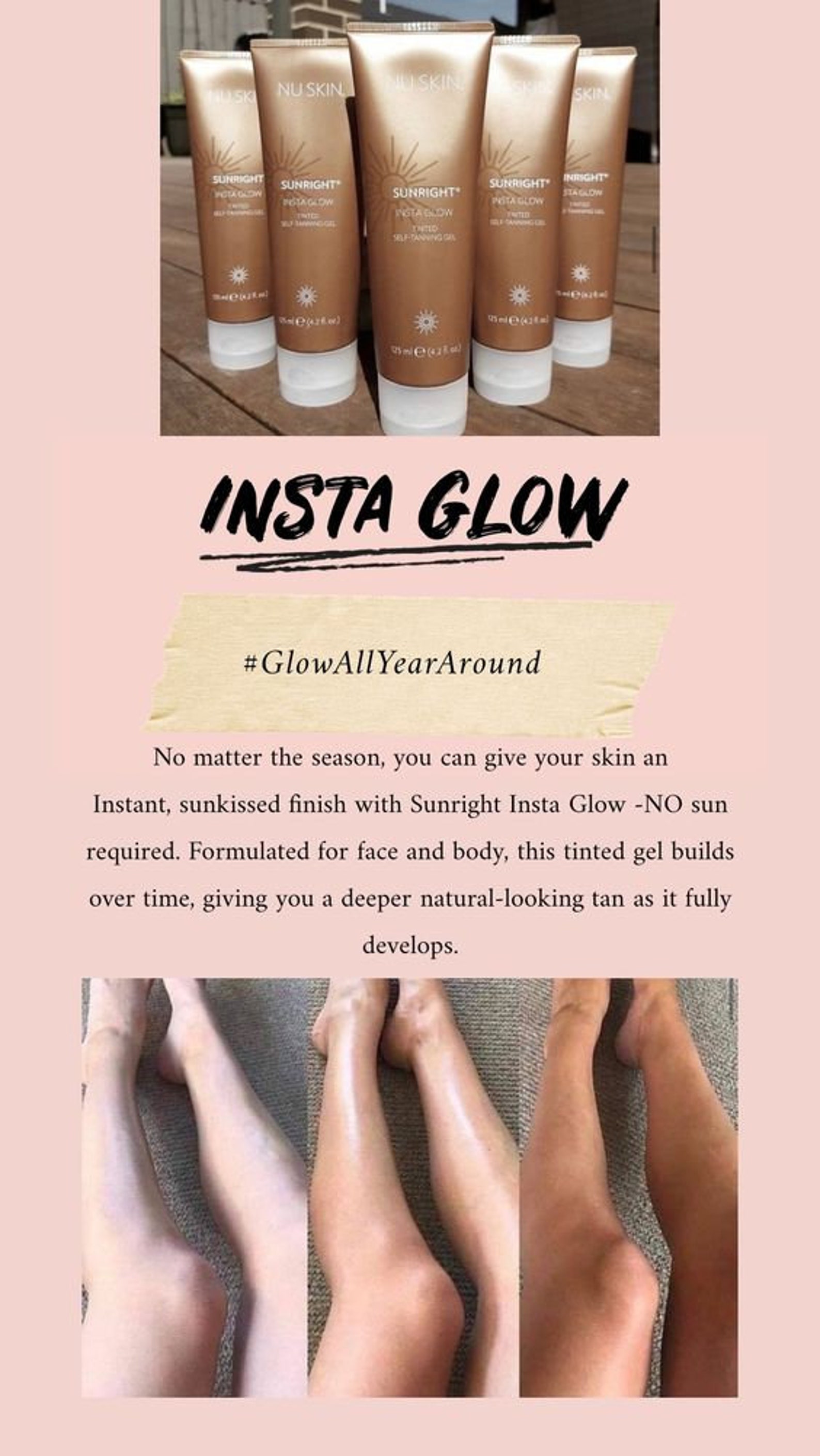 Sunless Tanner-insta GLOW - Etsy