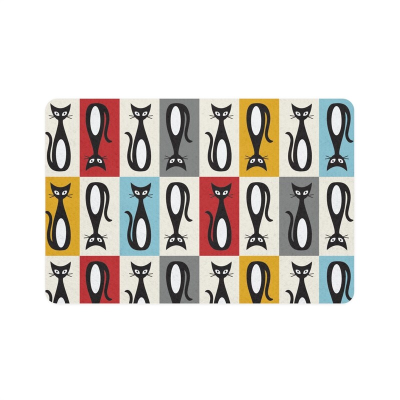 Cat Kitchen Mats - Etsy