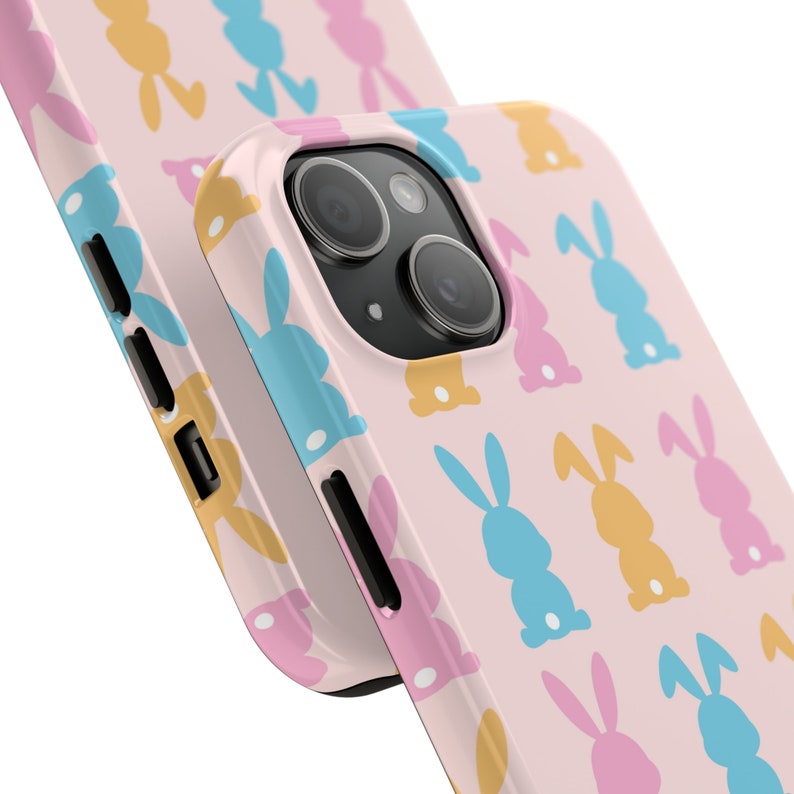 Bunny Phone Case Rabbit iPhone Case, Cute Bunny Design, Easter Bunny ...
