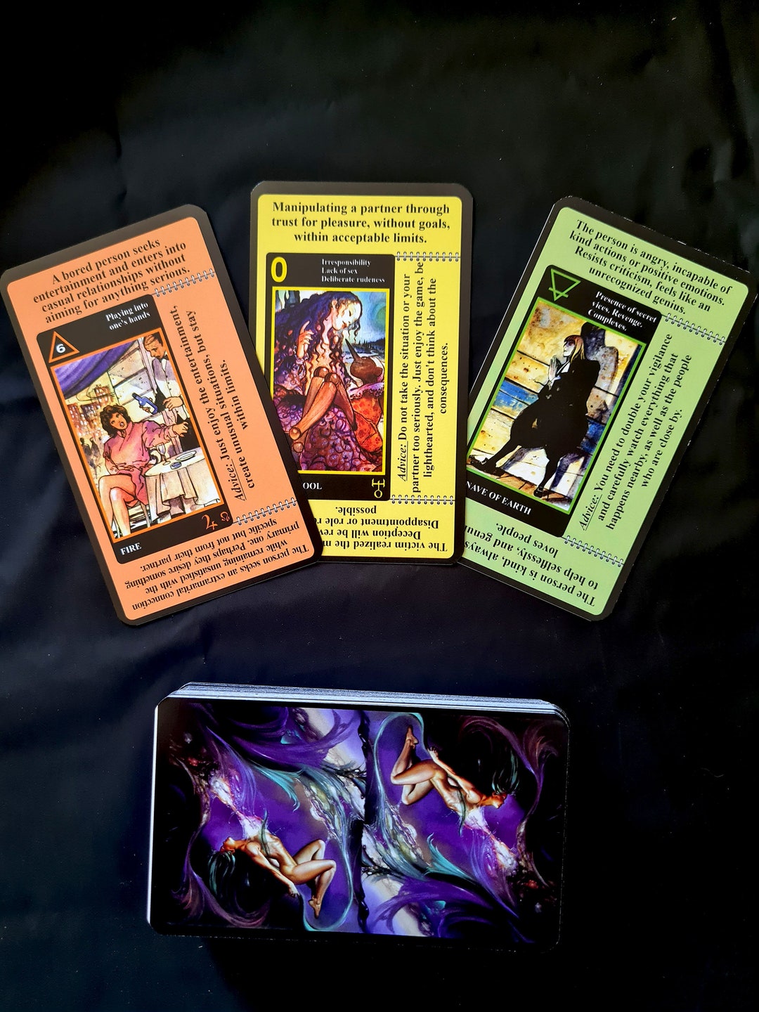 Tarot Erotic Manara Deck for Beginners, Tarot Cards Meaning on It ...