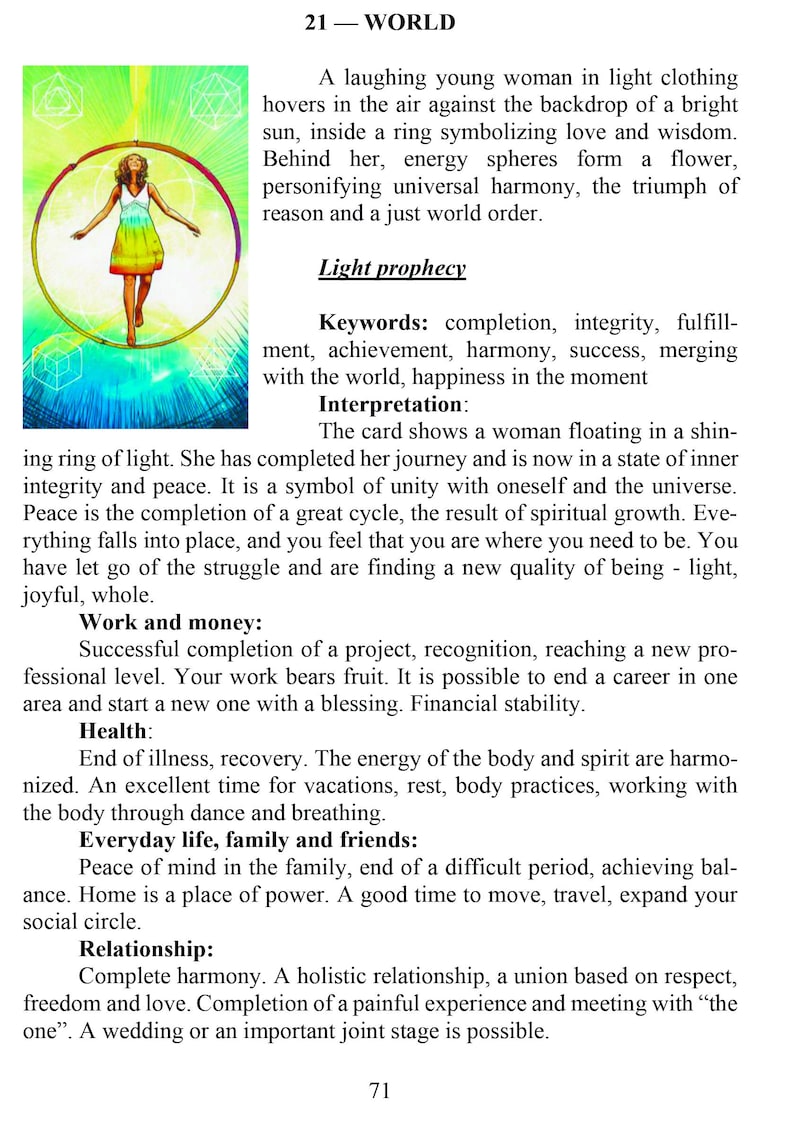 Light Seer’s Tarot Digital Book | Talking Cards PDF | Full ...