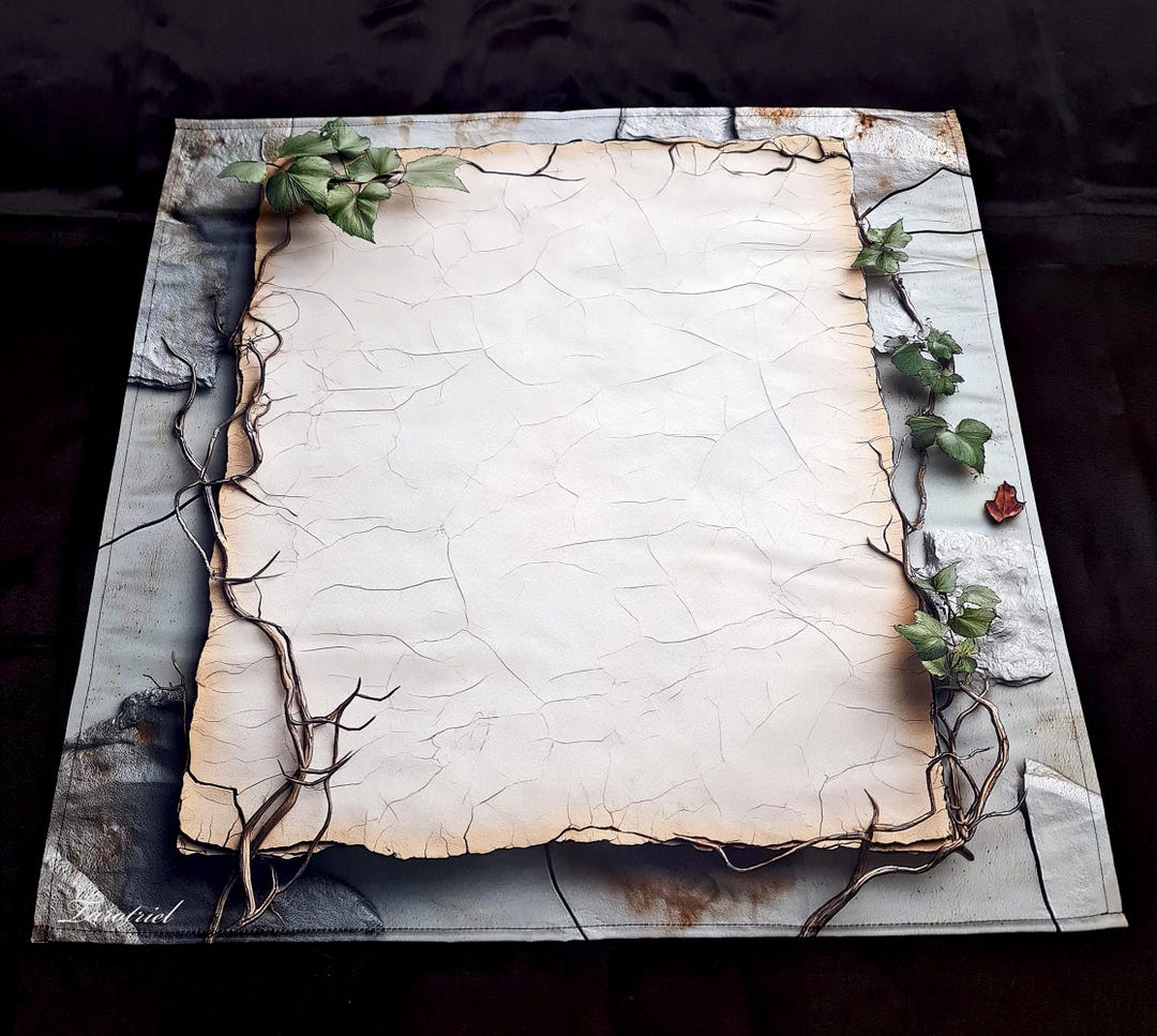 Altar Cloth Light Papyrus for Tarot Cards, 26 Inches Heavy Satin ...