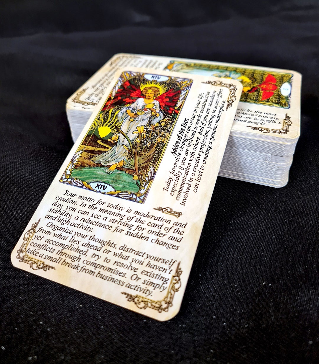 Tarot Cards of the Day, Beginner Tarot Deck for Learning Tarot, Tarot ...