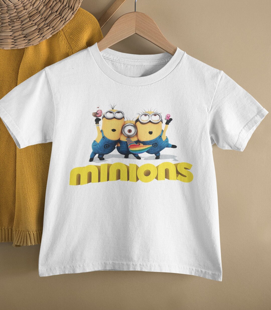 Minions Birthday Shirt Funny Minions Shirt Kids Funny T-shirt for ...