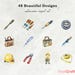 Repair Tools Clipart Bundle, Watercolor Hand Tool Png, Construction ...