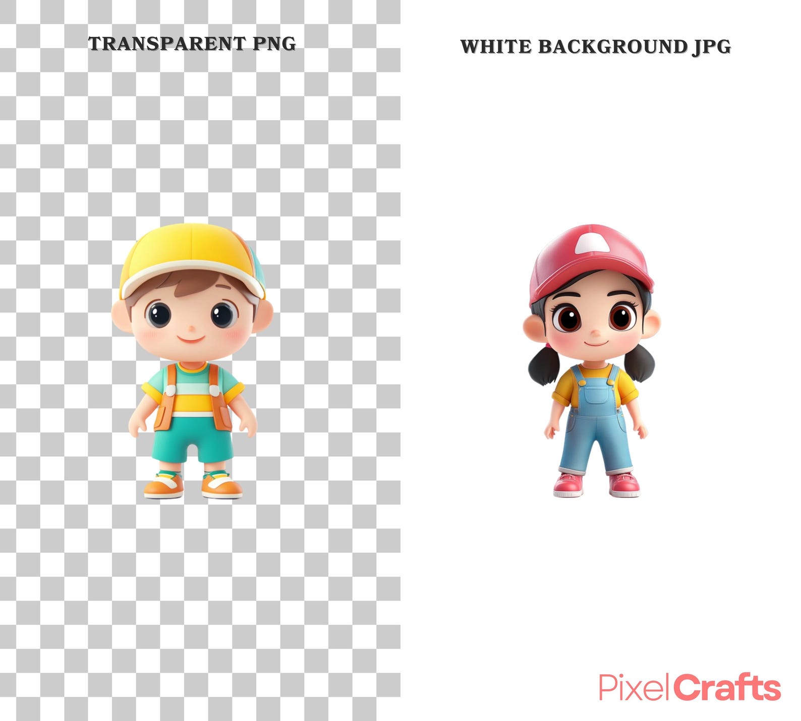 Cute Game Character Clipart, Video Game Clipart, Gamer Graphics ...