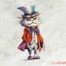 Watercolor Funny Cat Clipart, Whimsical Cats Png, Quirky Kittens ...